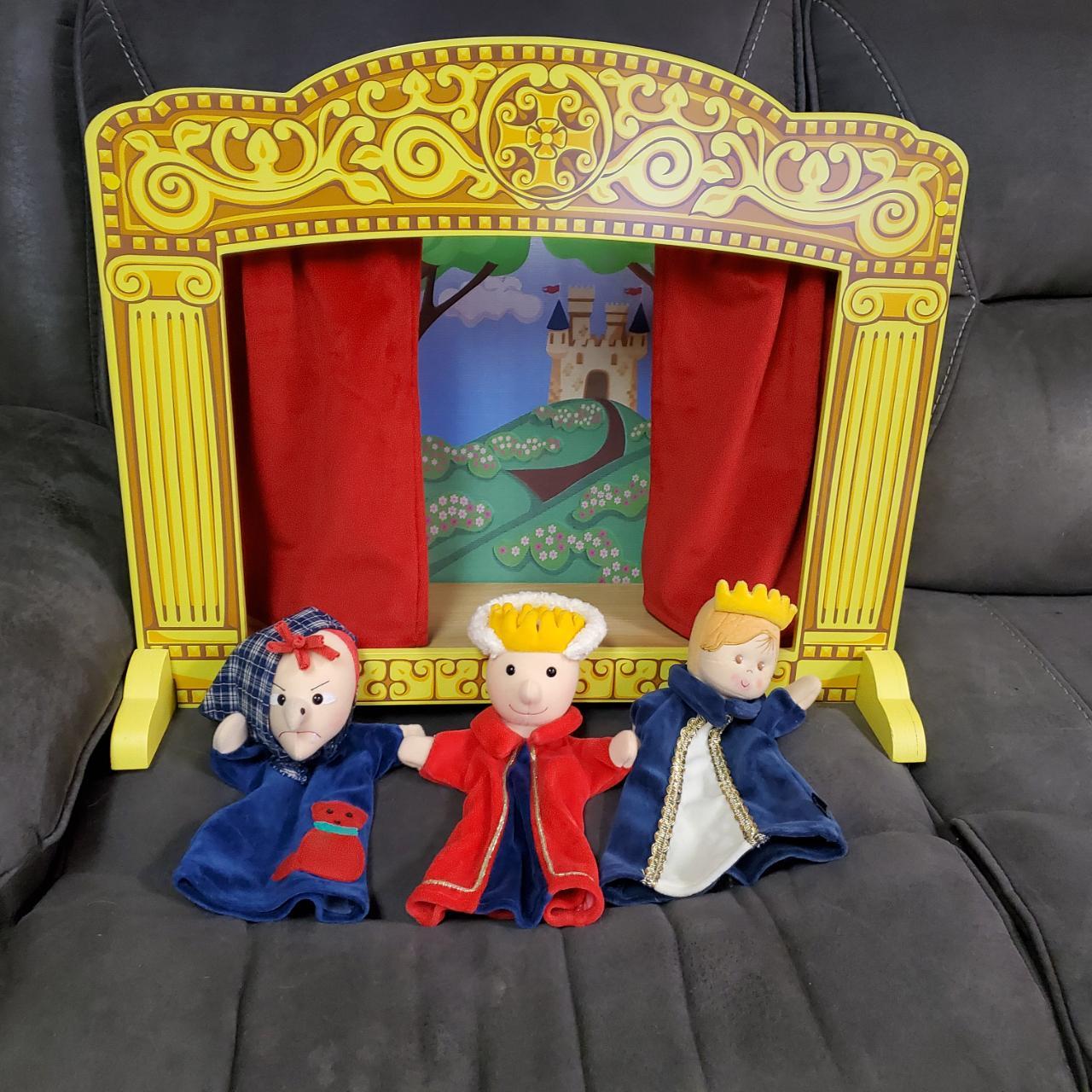 Toys - Pretend Play - Tabletop Puppet Theatre -... - Depop