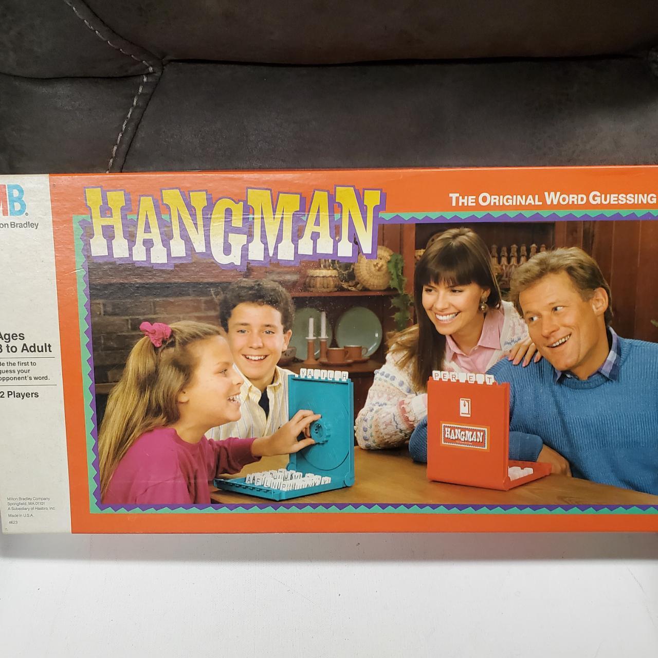 Board Game - Milton Bradley - Hangman - Vintage -... - Depop