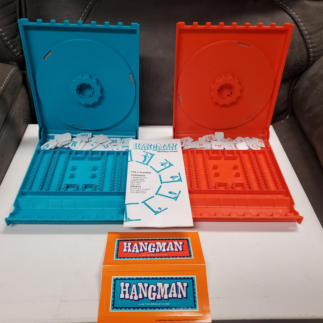 Board Game - Milton Bradley - Hangman - Vintage -... - Depop
