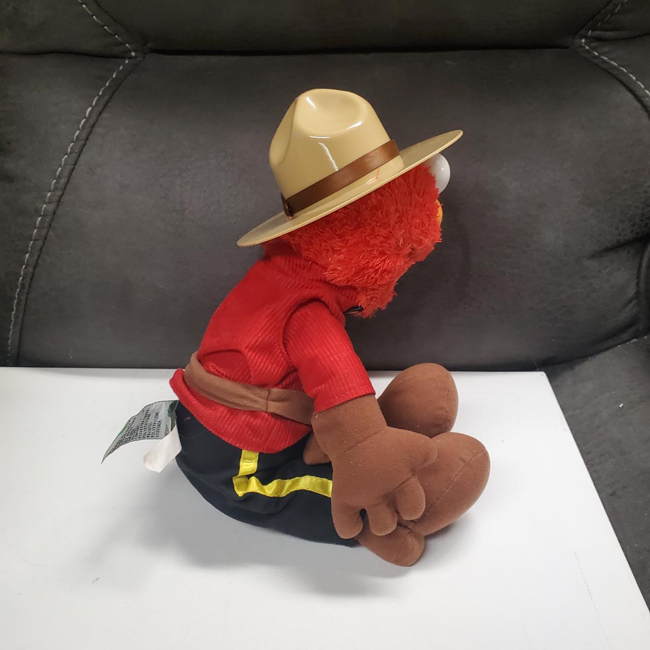 Plush Elmo Sesame Street Royal Canadian Mountie... - Depop