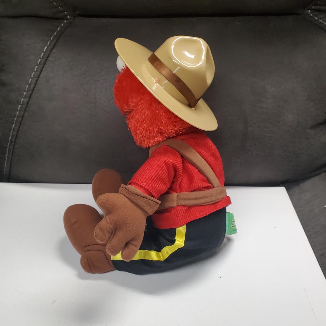 Plush Elmo Sesame Street Royal Canadian Mountie... - Depop