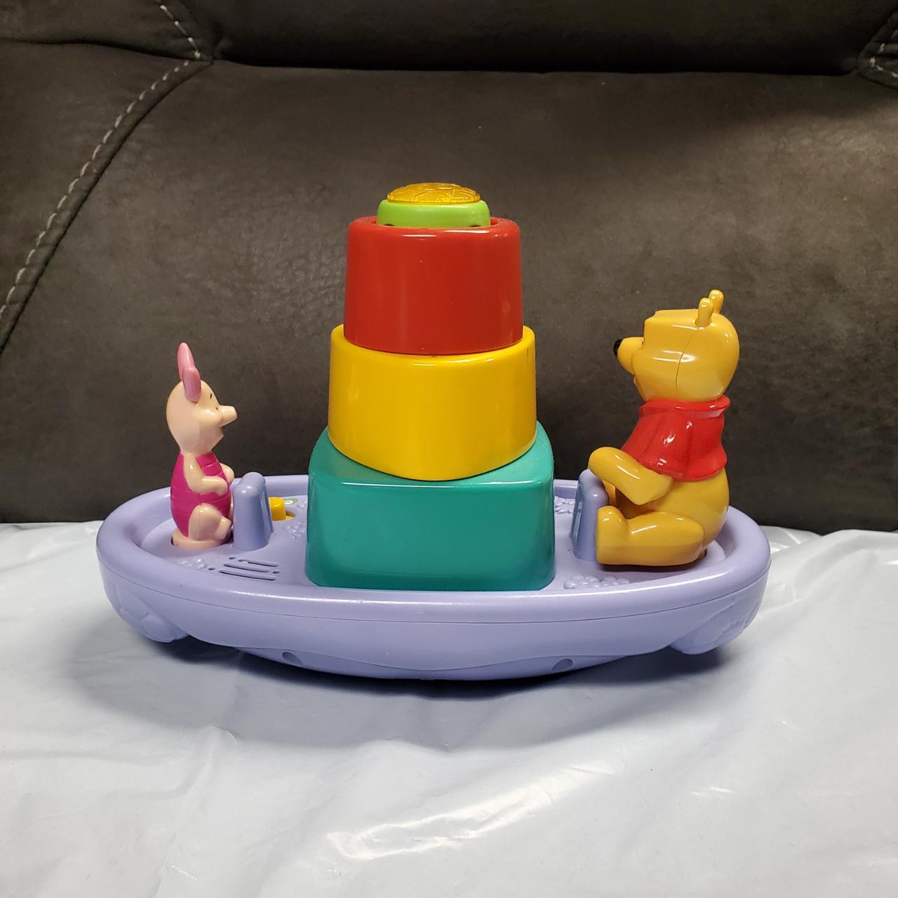 This Vtech Winnie the Pooh Stacker Toy is a fun and... - Depop