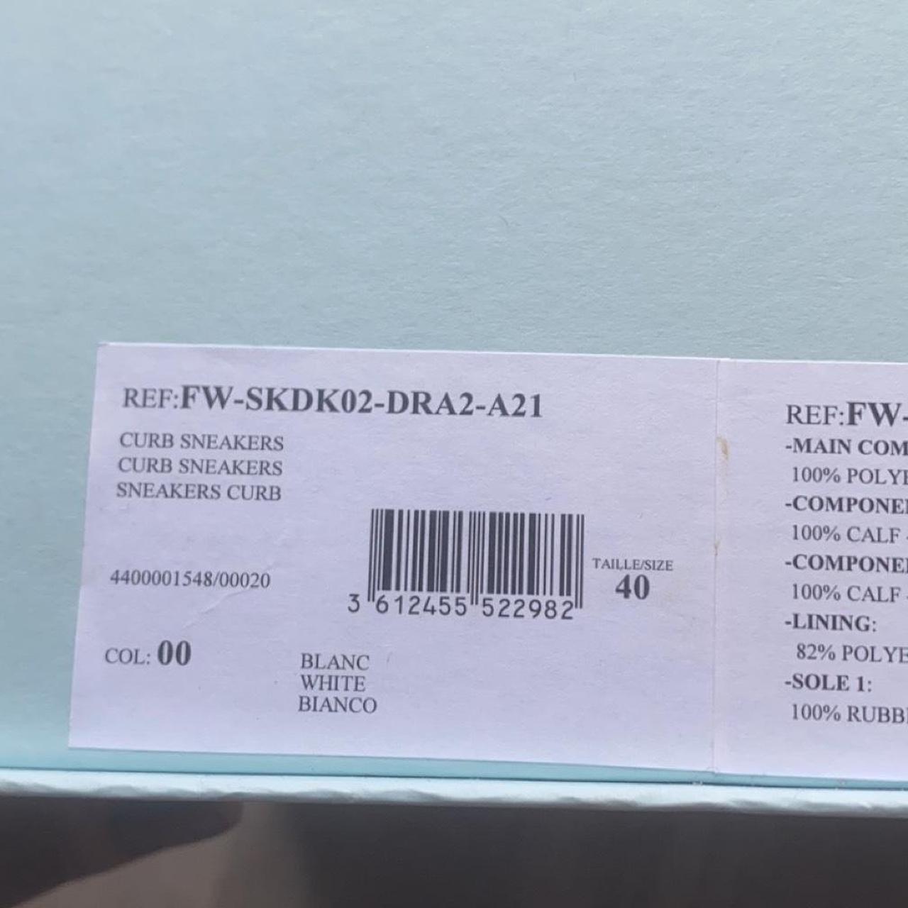 Size 40 Lanvin Curb Sneakers 100% authentic Fits... - Depop