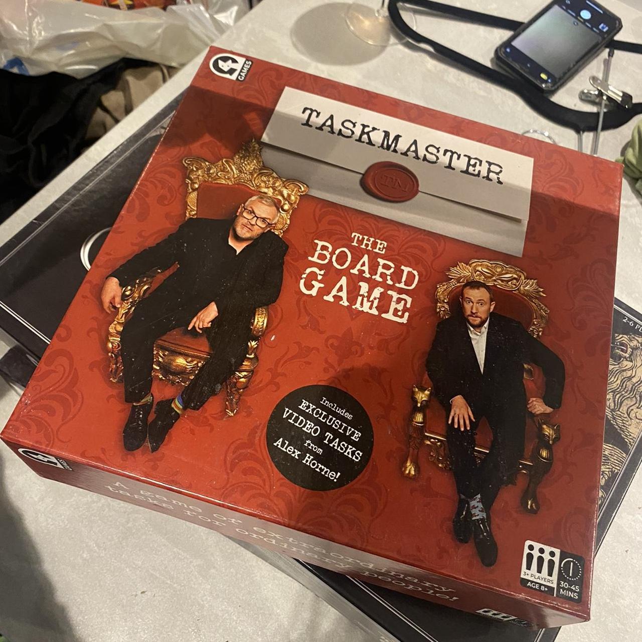 The official taskmaster board game! all pieces... - Depop