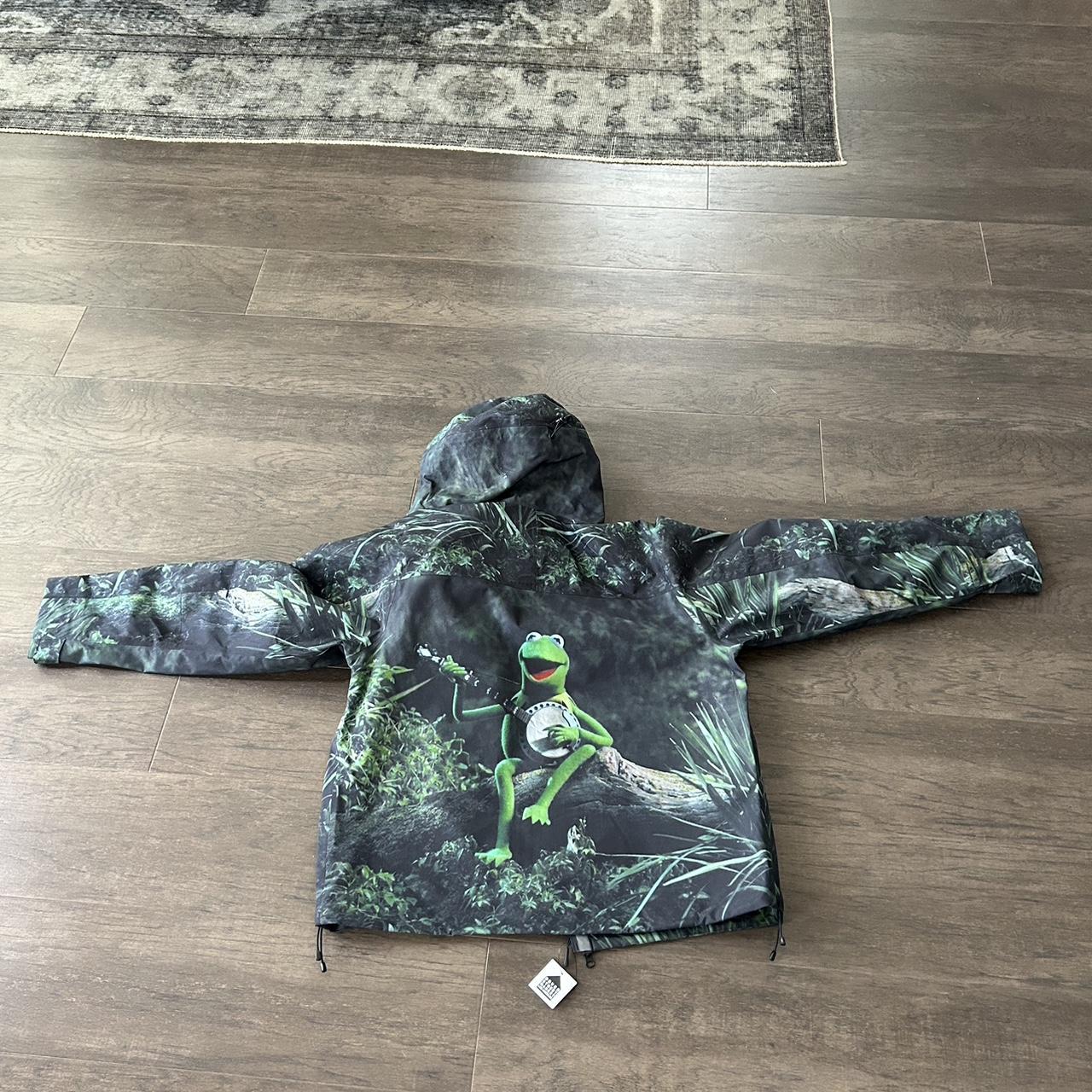 Supreme Kermit the Frog goretex jacket Size M brand... - Depop
