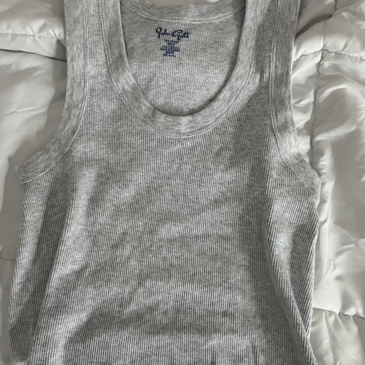 light grey brandy tank brand new + never worn - Depop
