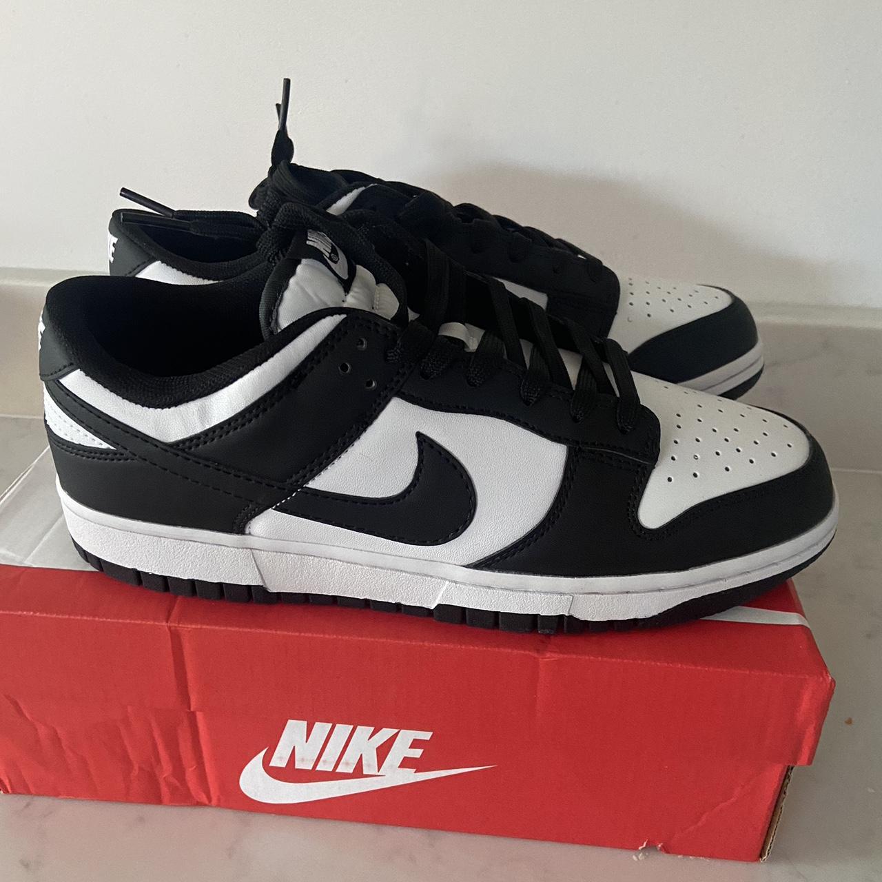 Nike panda dunk lows New with box Authentic - Depop