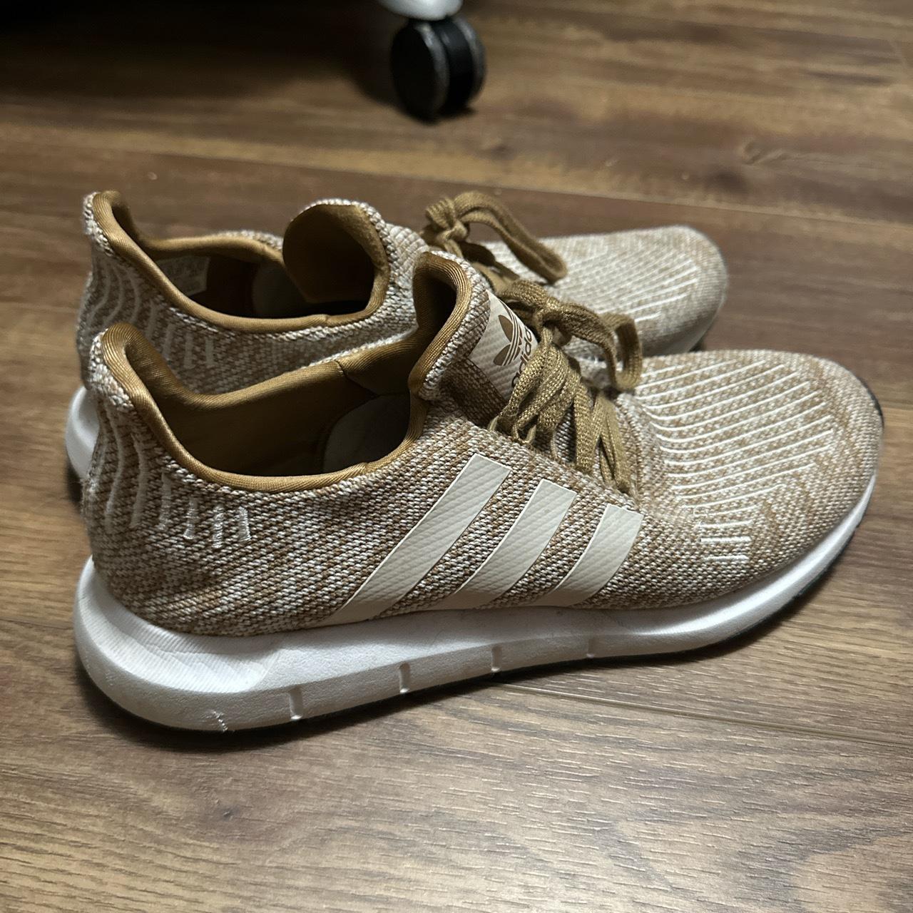 Adidas Tan Boost Shoes - Depop