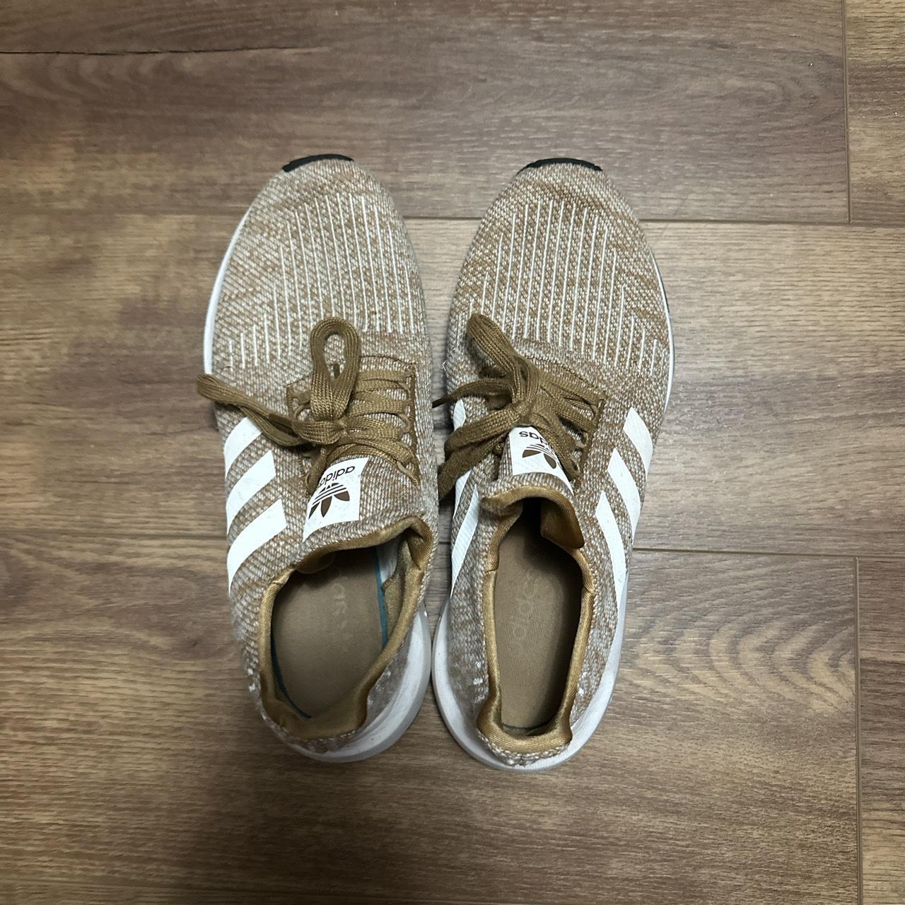 Adidas Tan Boost Shoes - Depop