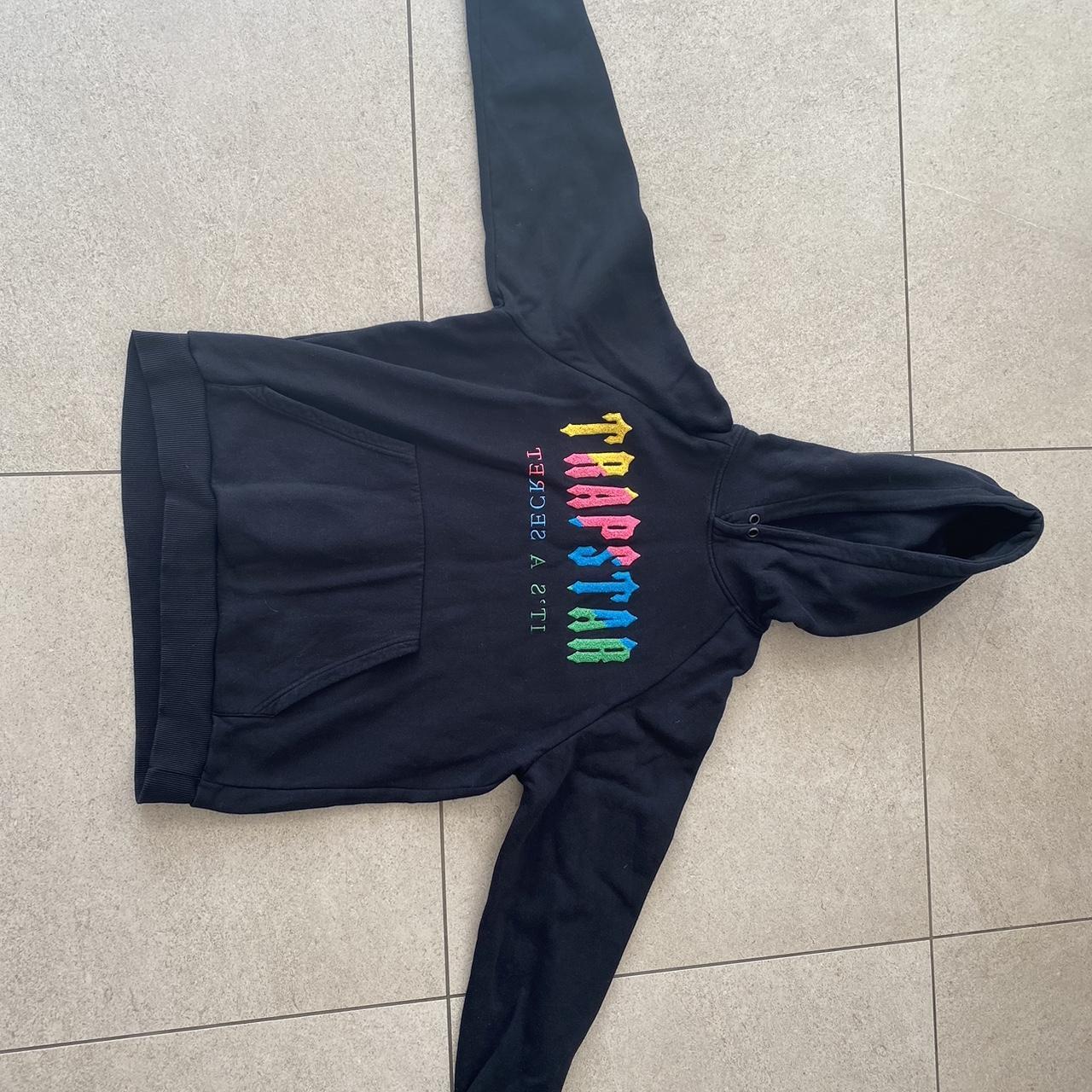 Trapstar chenille decoded hooded tracksuit candy... - Depop