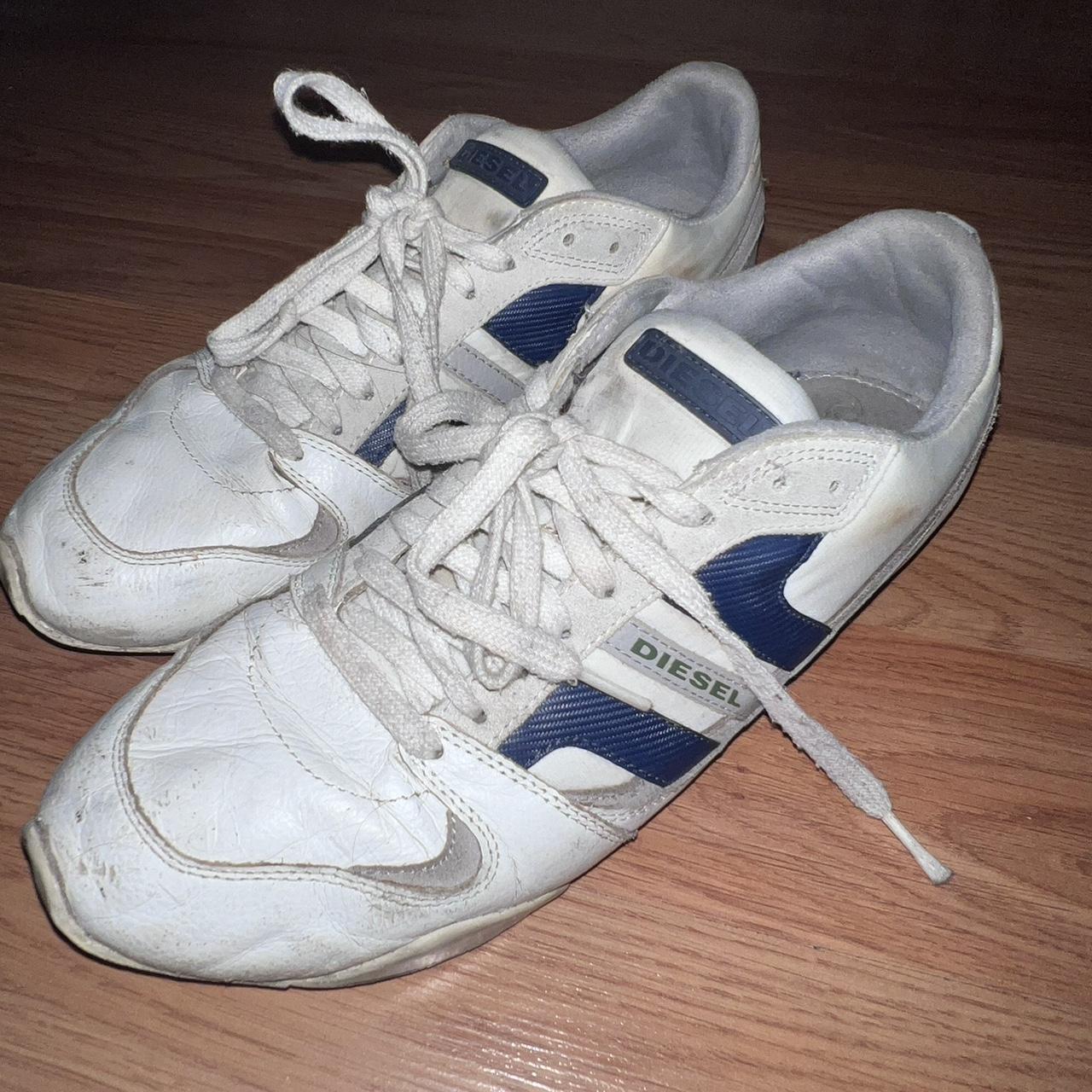 Diesel running shoes lil stained up ngl - Depop