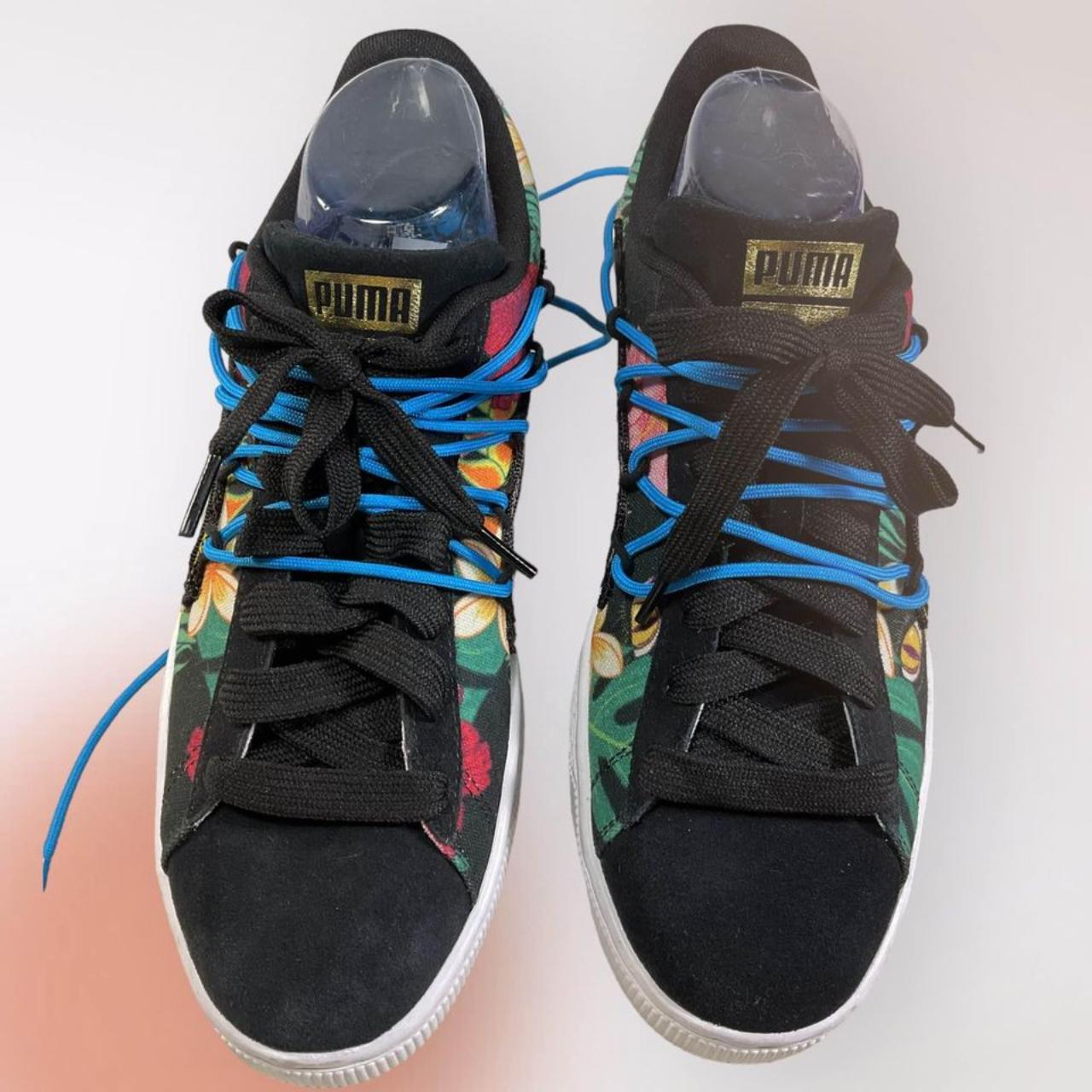 PUMA Suede Papered Amazon Sneakers Excellent... - Depop