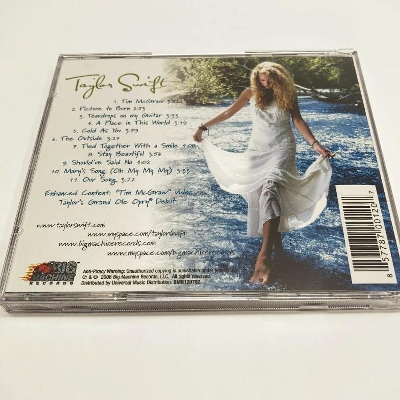 Taylor Swift Self Titled CD Debut... - Depop