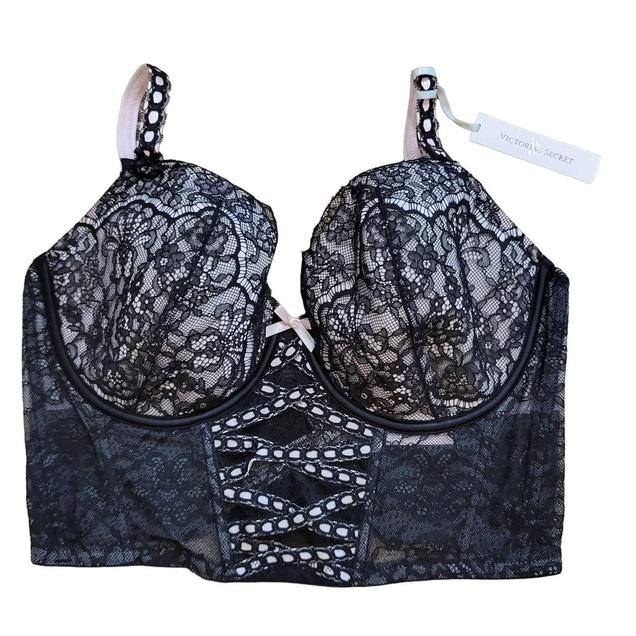 Victorias Secret Lightly Lined Heritage Ribbon Slot Depop