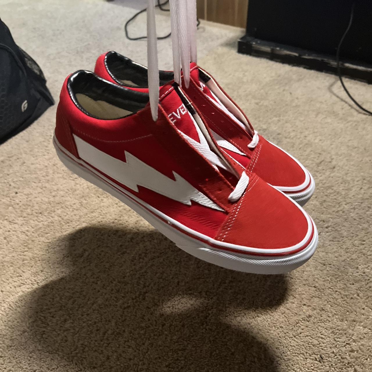 red revenge storm vans - Depop