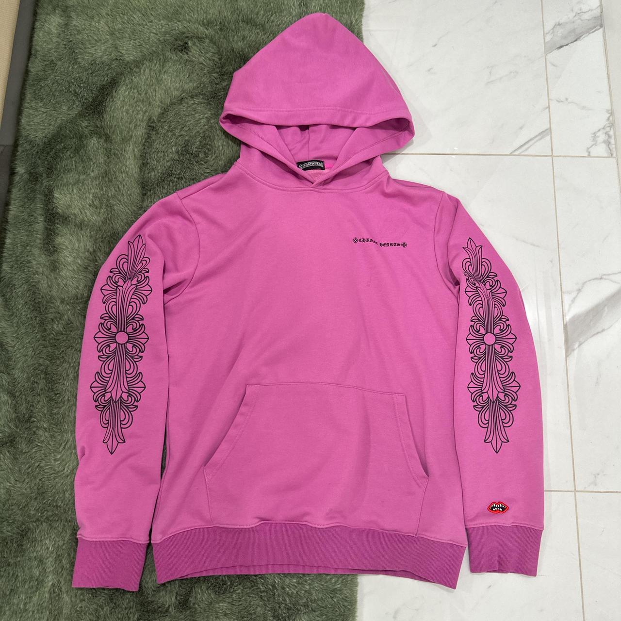 chrome hearts x matty boy hoodie Large fits kinda... - Depop