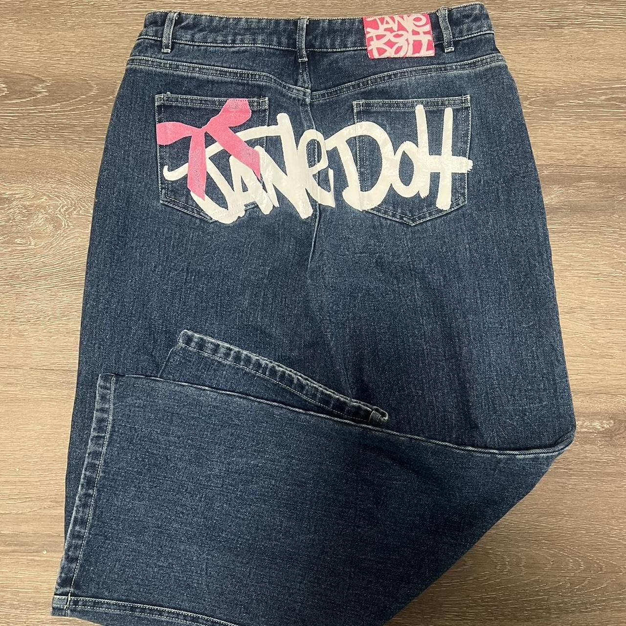 Shop Jane DOH jeans Riley saurage band (online... | Depop