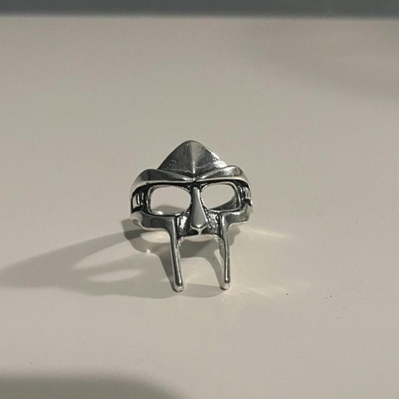 MF DOOM Ring Brand new adjustable MF Doom ring,... - Depop