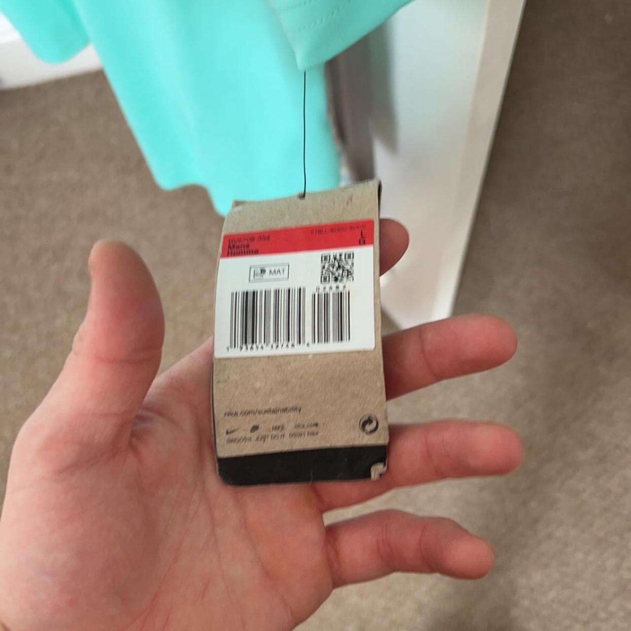 Nike dri-fit turquoise L Still got tag on Paid... - Depop