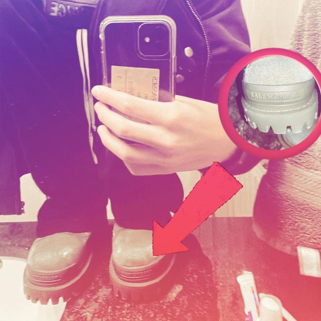 NEW BALENCI STRIKE BOOTS ON MY PAGE CRAZY STEAL!! - Depop