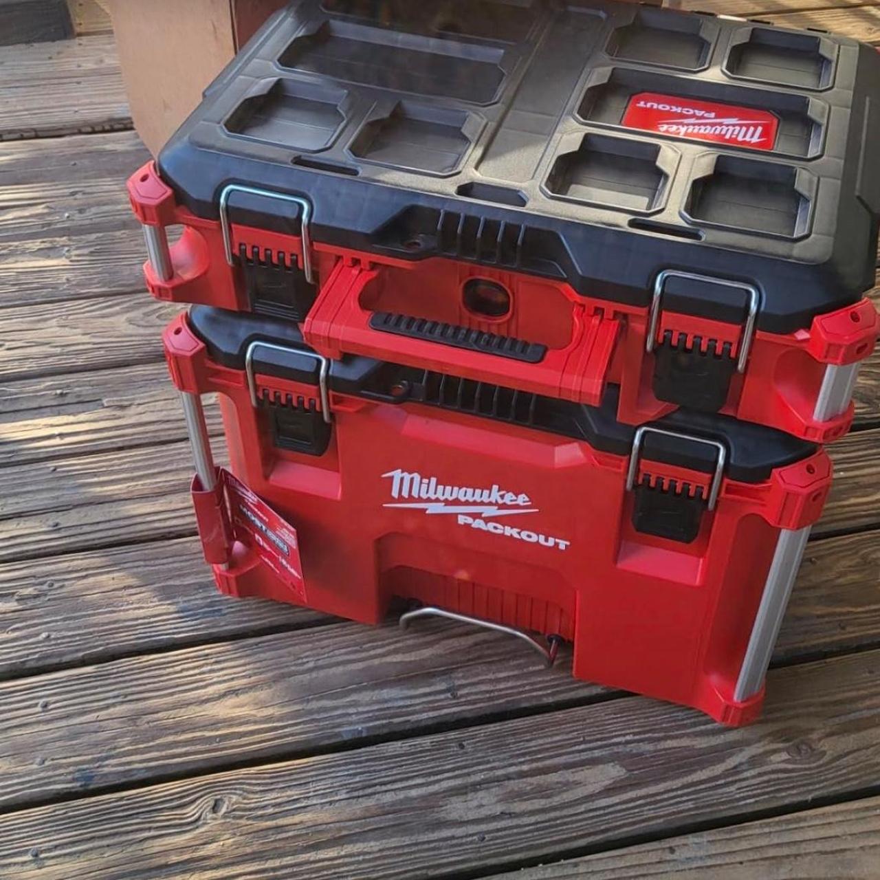 Milwaukee Packout Rolling Modular Stackable Tool Box... | Depop