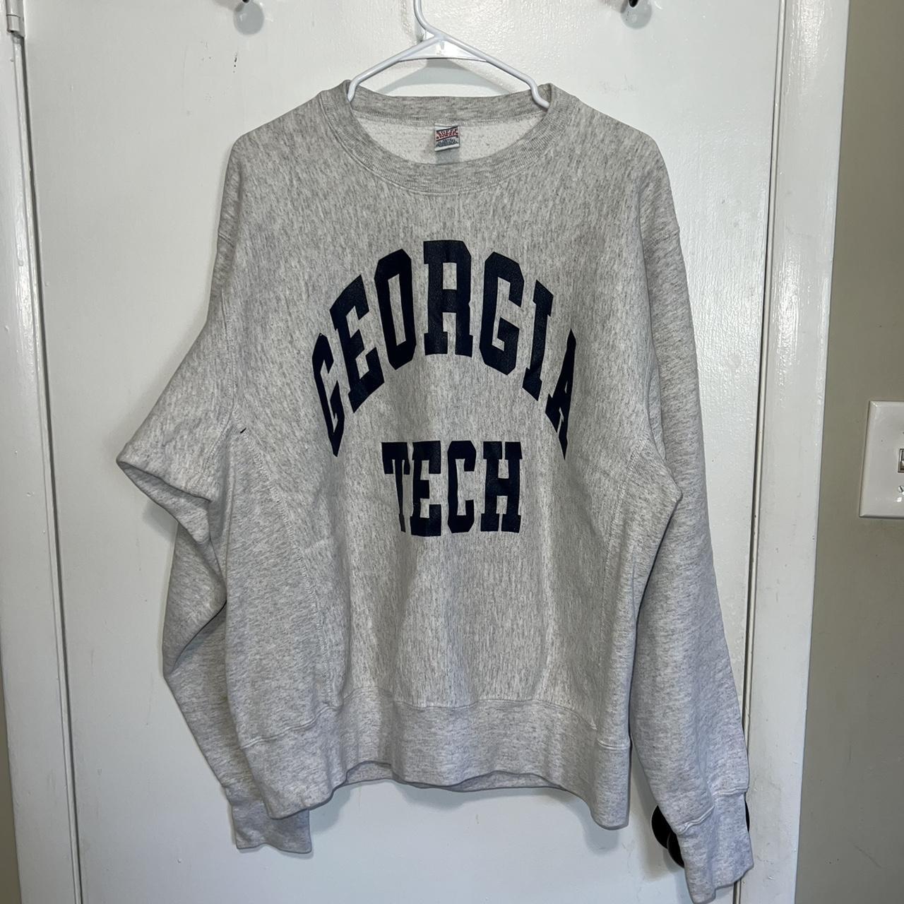 Vintage Georgia Tech crew neck - Depop