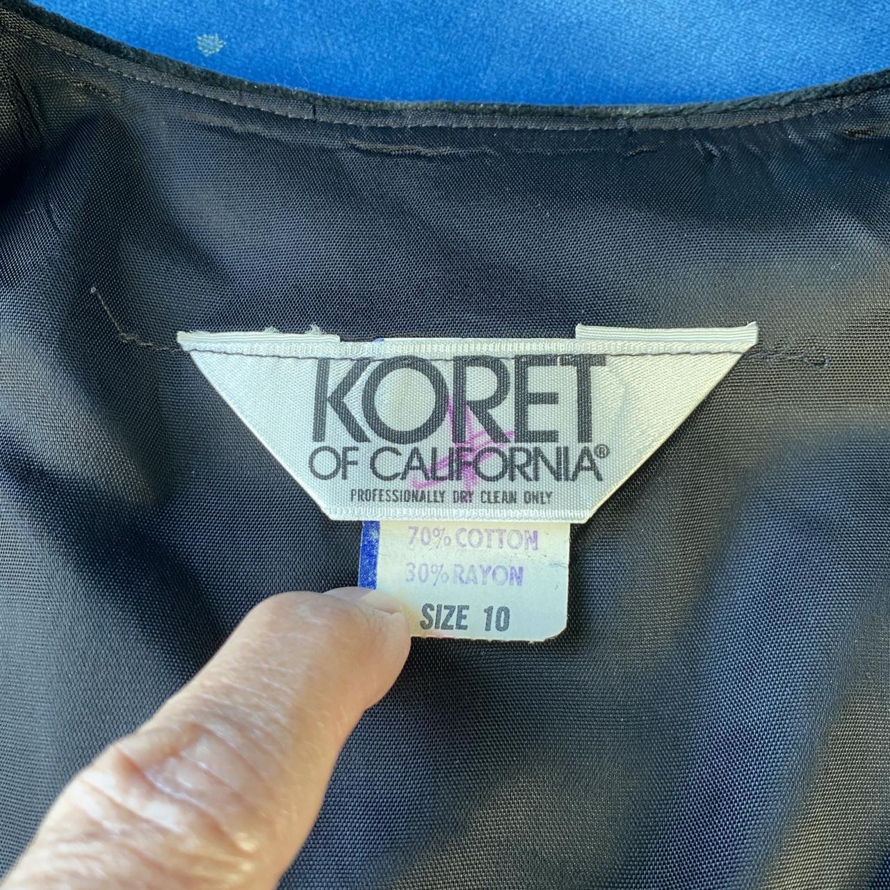 Koret Women's Black Gilet | Depop