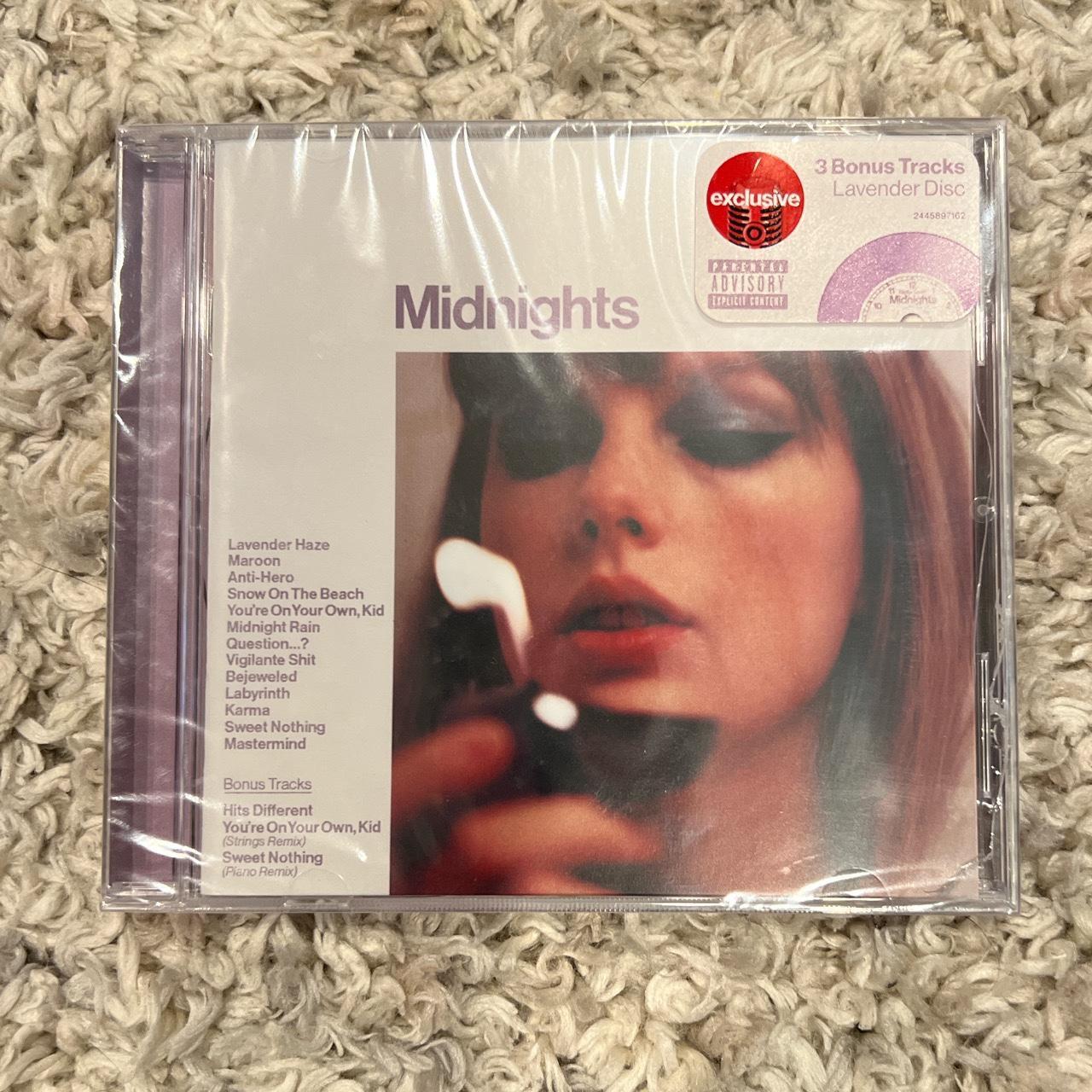 Taylor Swift Midnights CD (Target Exclusive) Brand... - Depop