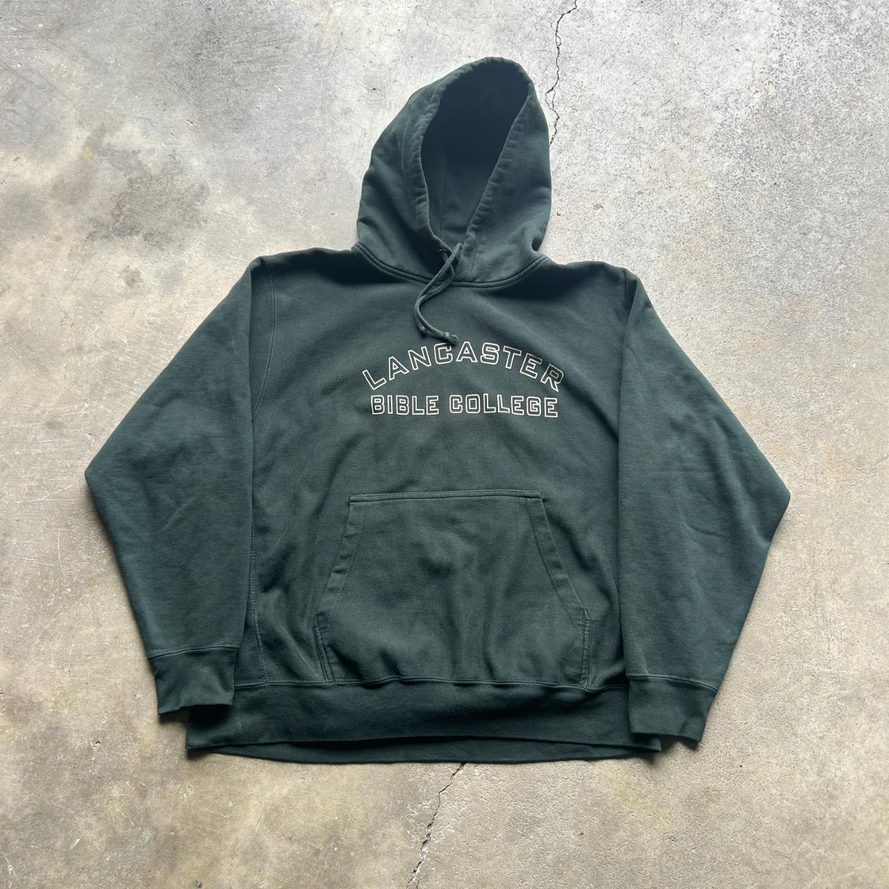 vintage Lancaster hoodie good fade size XL - Depop