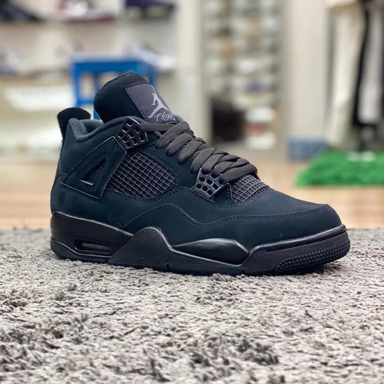 Jordan Men's Black Trainers | Depop