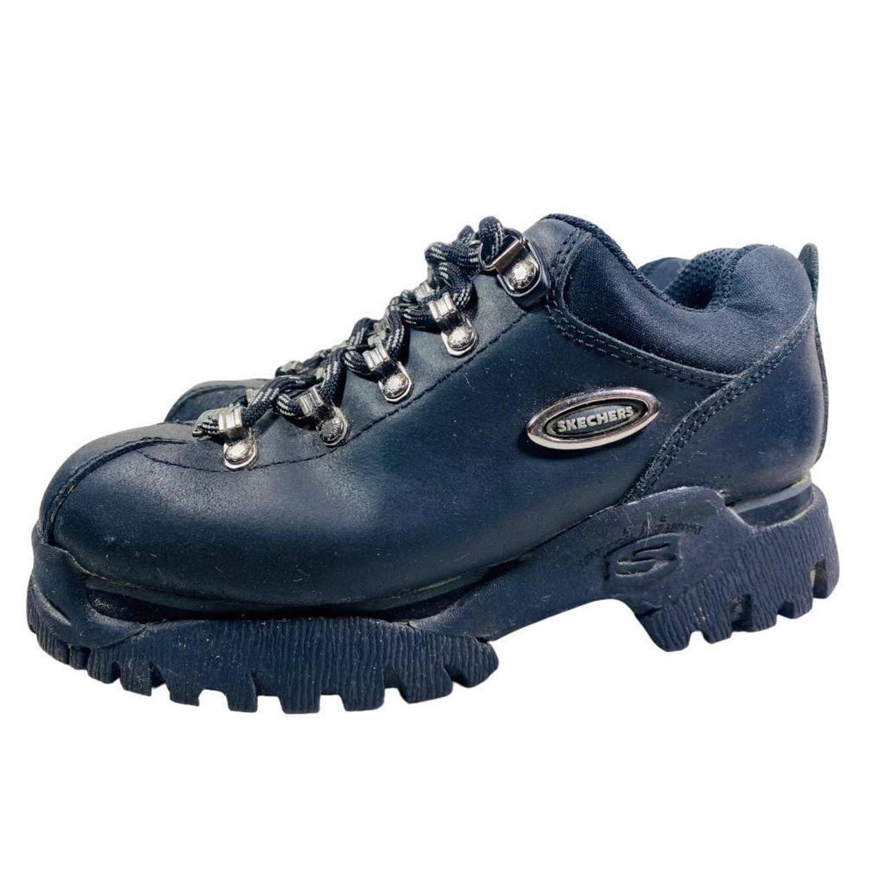 VINTAGE SKECHERS JAMMERS 90S Y2K TOUGH SHOE PLATFORM... - Depop