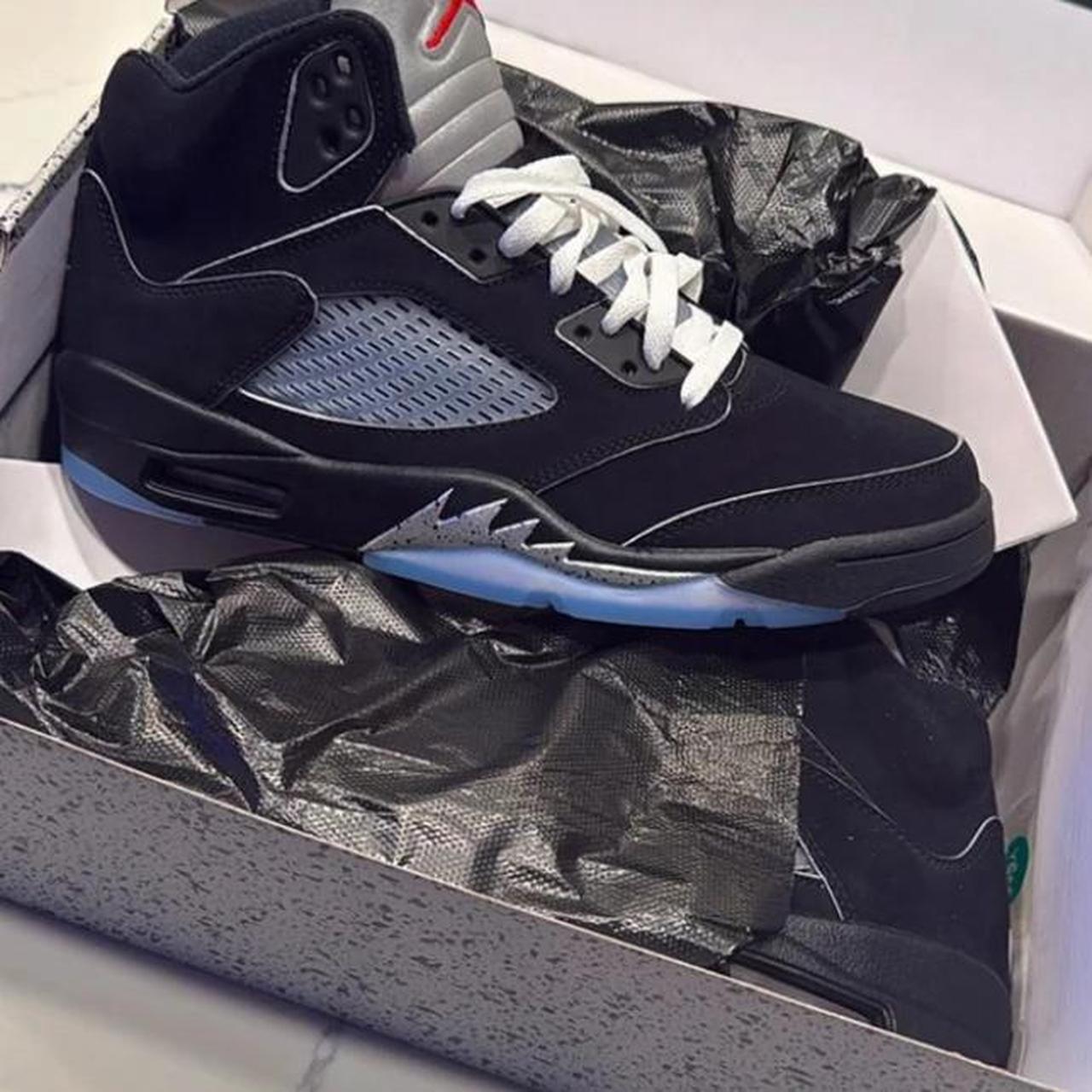 Jordan Metallic 5s | Depop