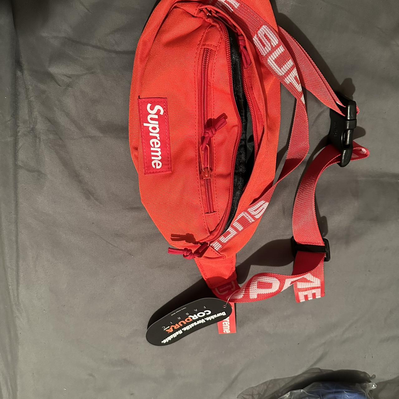 Supreme Men's Red Bag | Depop
