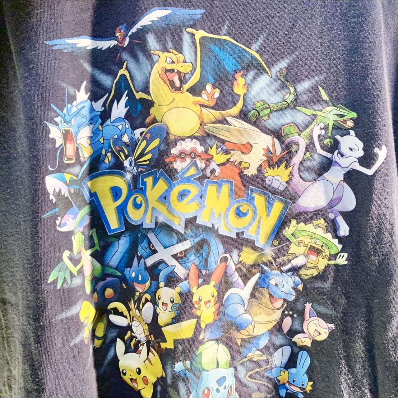 POKÉMON “GROUP PHOTO” TSHIRT : DOUBLE STITCH : 00s :... - Depop