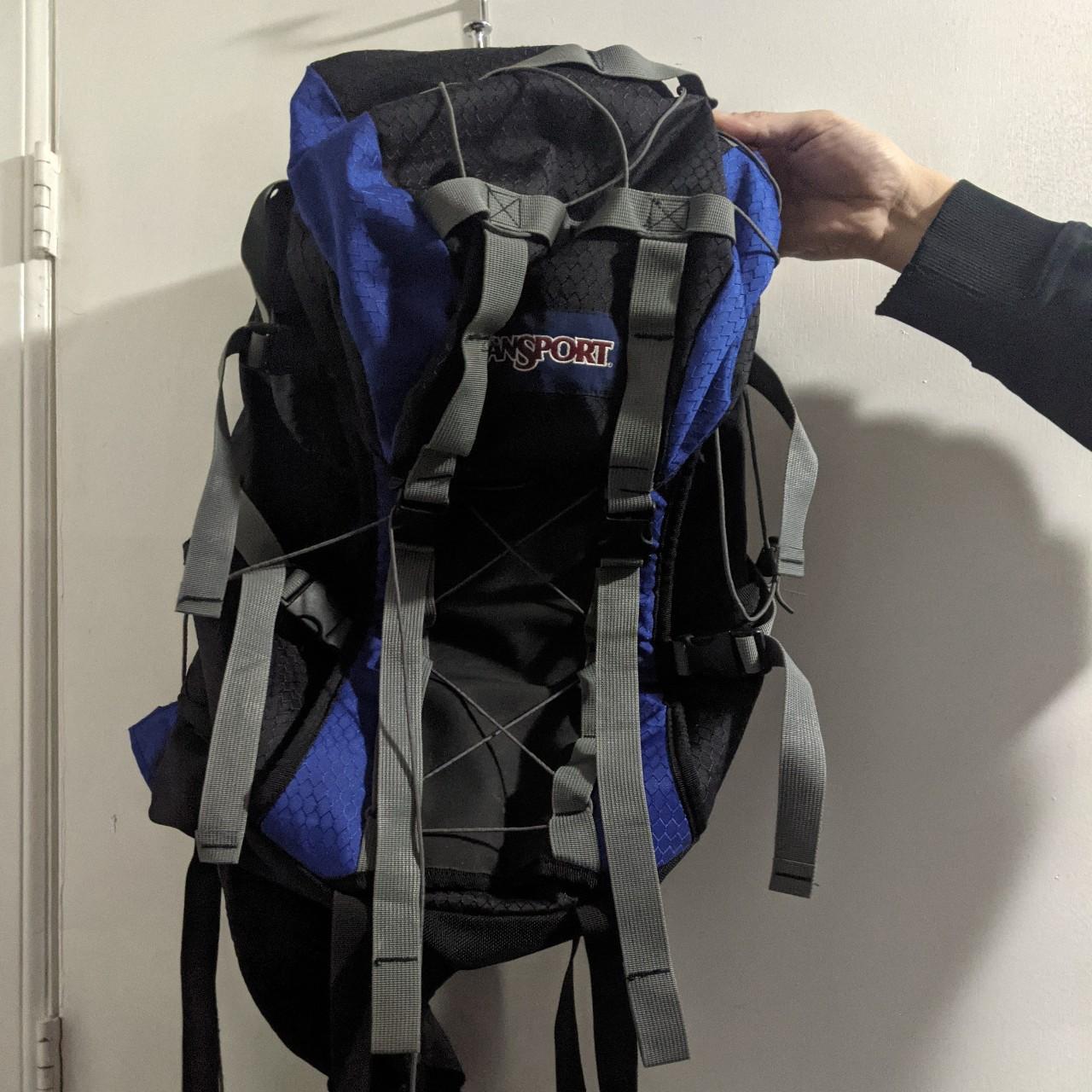 Jansport very large hiking backpack Like new... - Depop