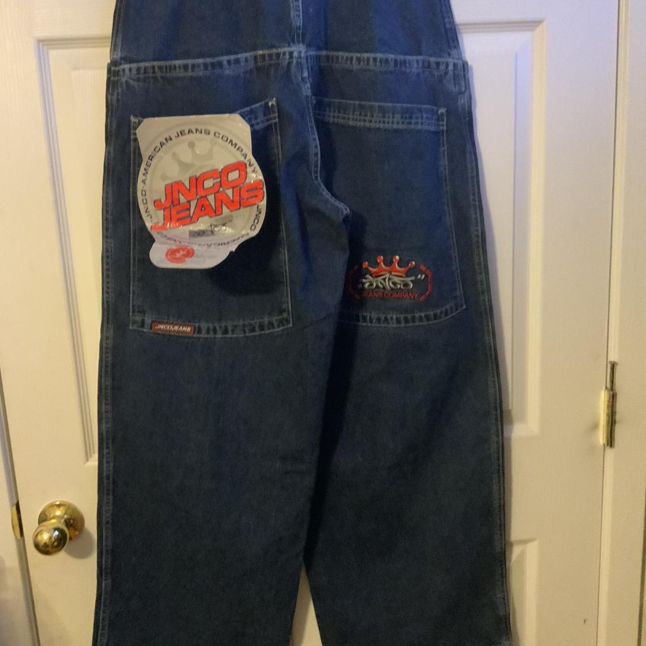Brand New Vintage JNCO denim jeans 90’s In mint... - Depop