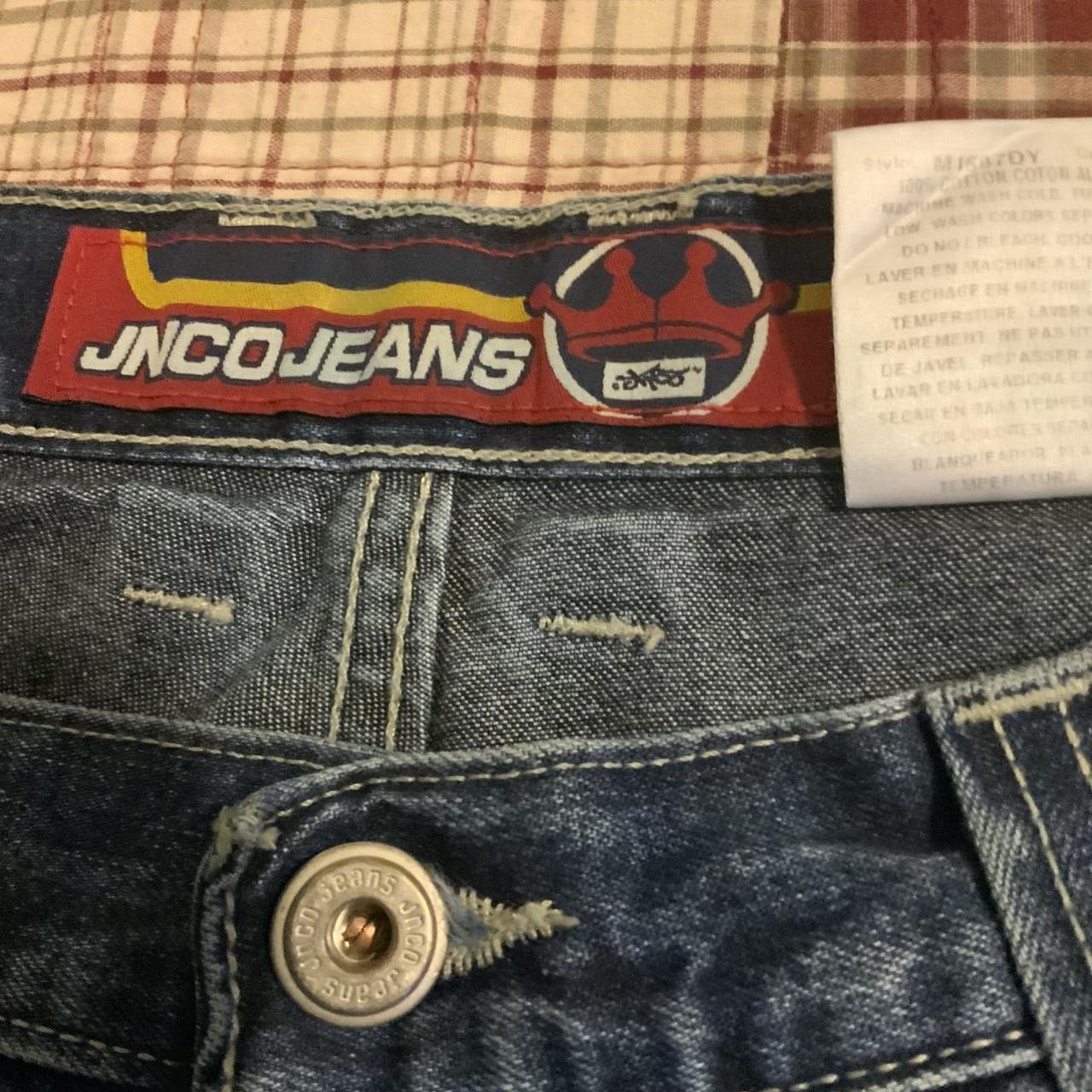 Brand New Vintage JNCO denim jeans 90’s In mint... - Depop