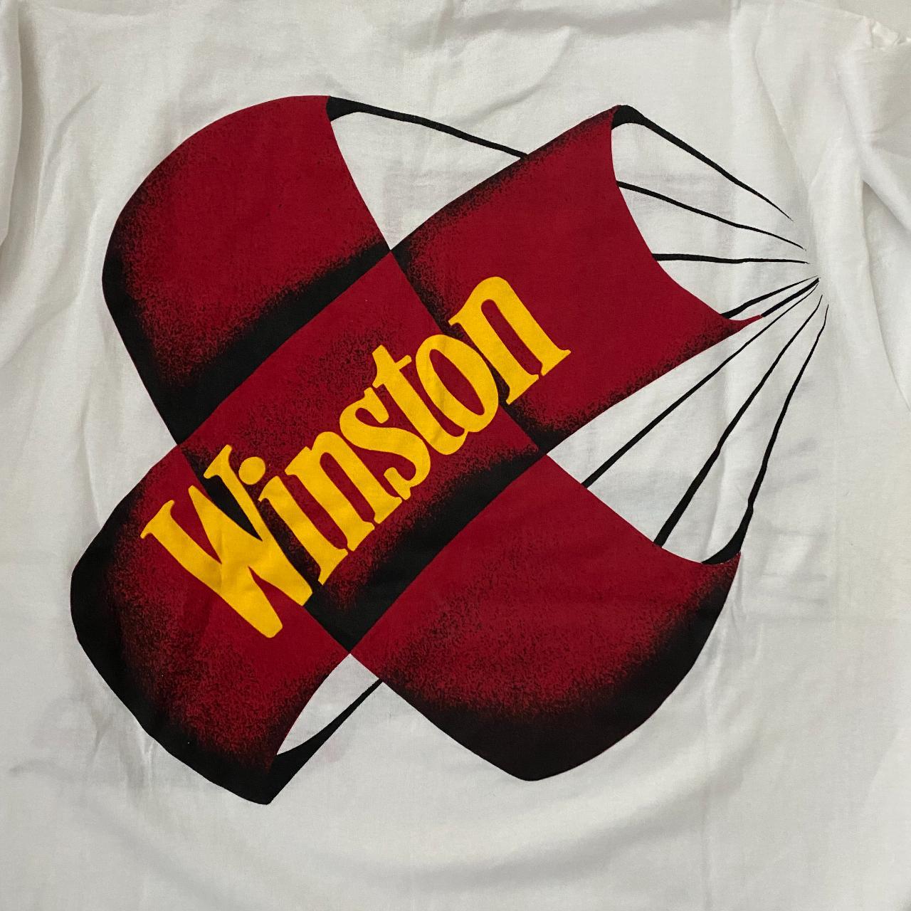 Winston Drag Racing Pomona 1992 -White/ Red/... - Depop