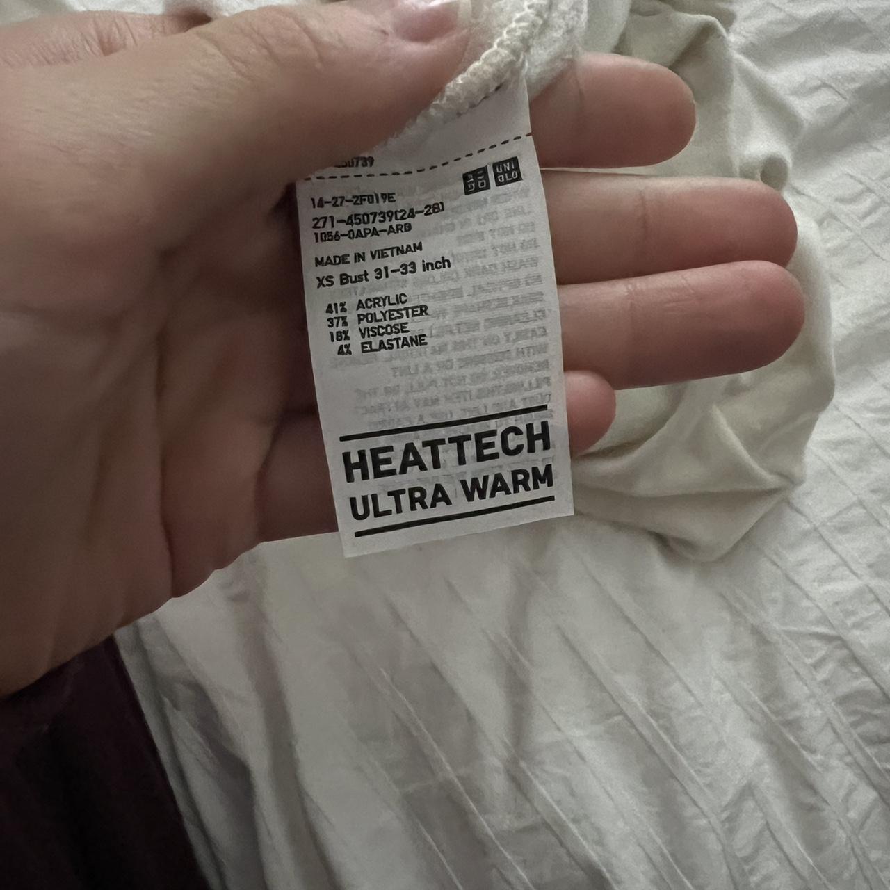 Uniqlo heat tech thermal turtle neck tops woman’s - Depop