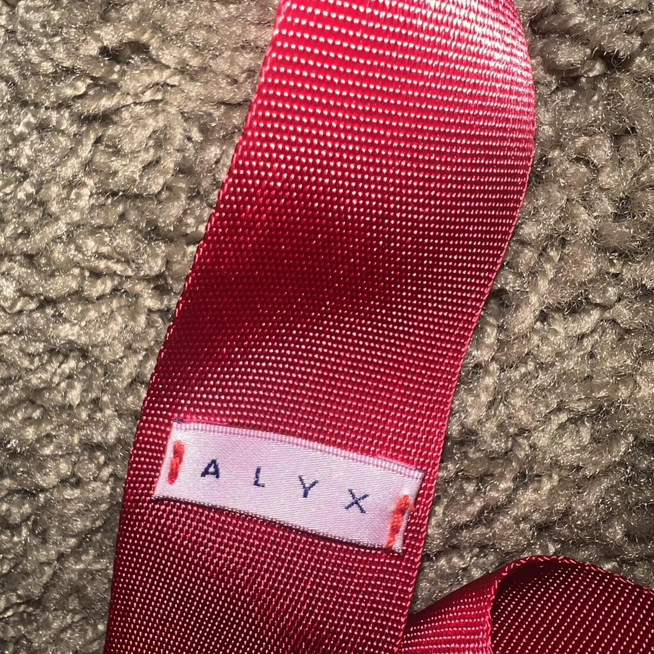 Alyx red rollercoaster belt bought from ssense,... - Depop