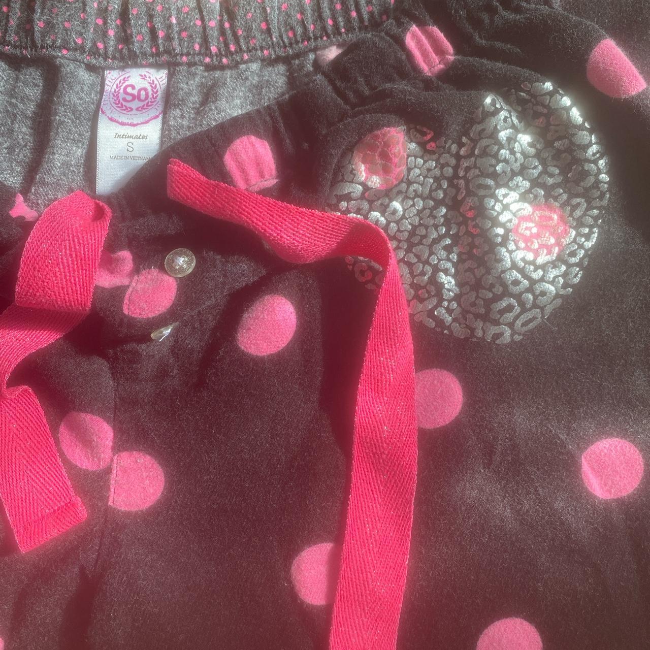 y2k bimbo So pajama pants so cute has polka dots,... - Depop