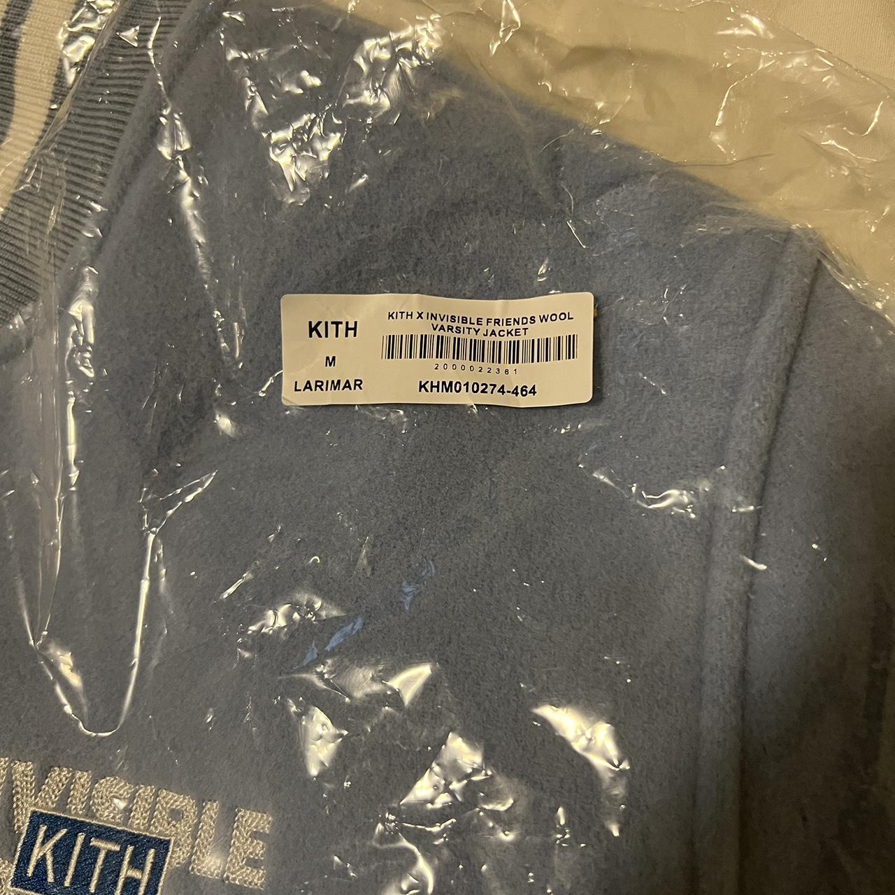 Kith x Invisible Friends Manteco Wool Varsity... - Depop