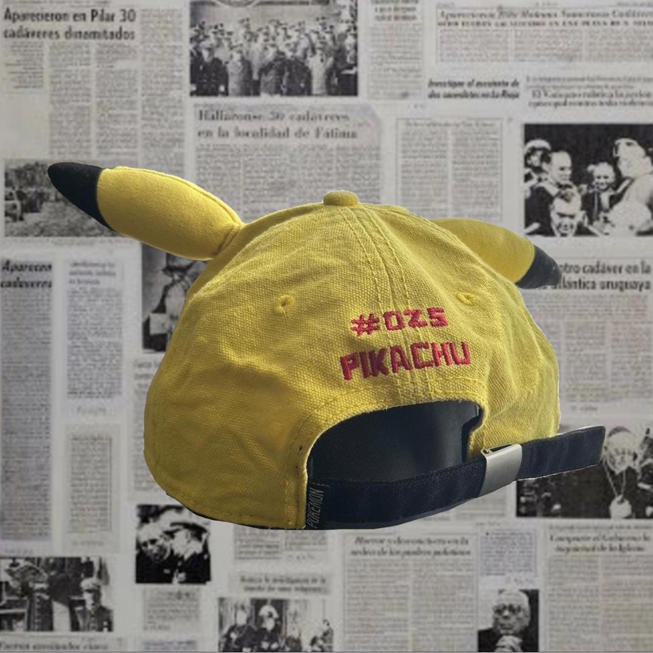 OFFICIAL POKÉMON PIKACHU HAT! Has adjustable strap... - Depop