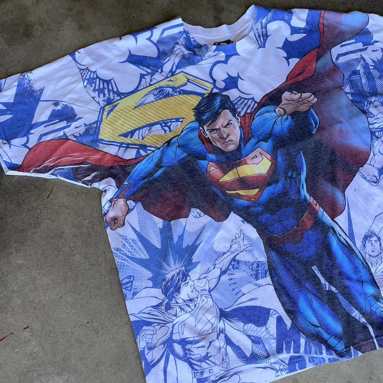 Superman AOP 🔥🔥🔥 -AOP -nice fade -beautiful... - Depop