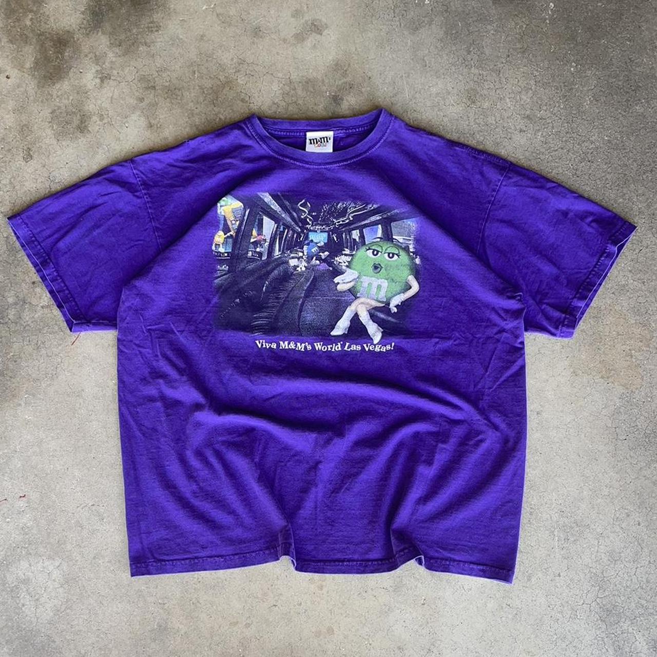 Y2K Faded M&M’s T 🔥🔥🔥 -XL -M&M’s tag -nice fade - Depop