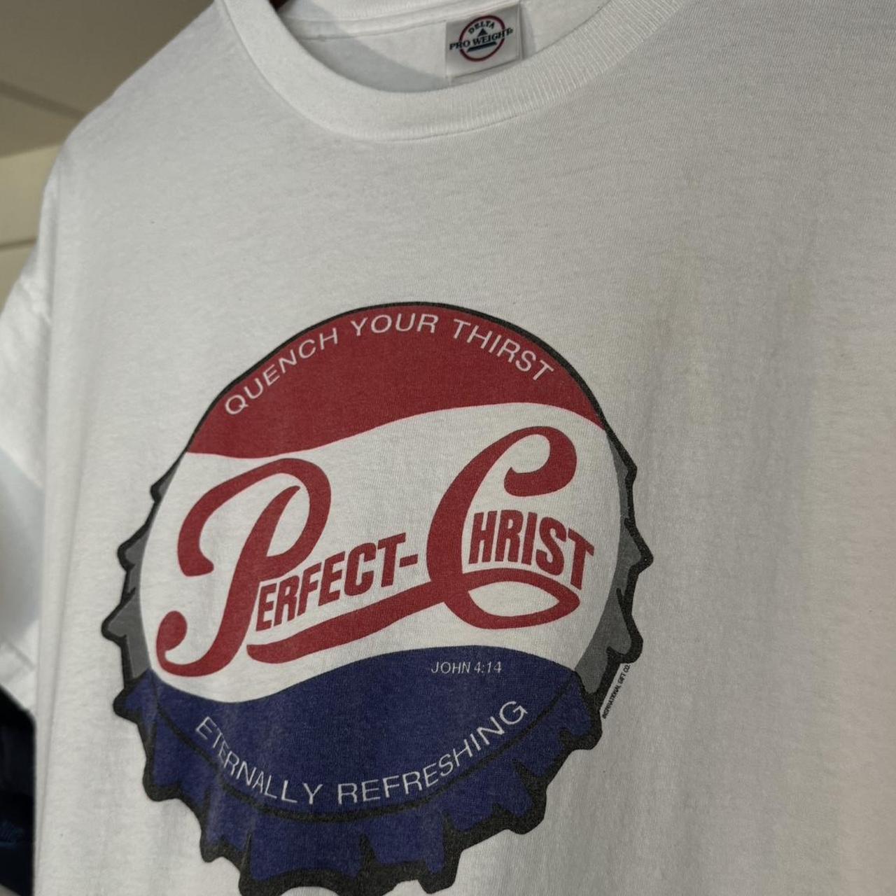 90’s Jesus Pepsi Parody T🔥🔥🔥 🚩NO PAYPAL🚩you will... - Depop