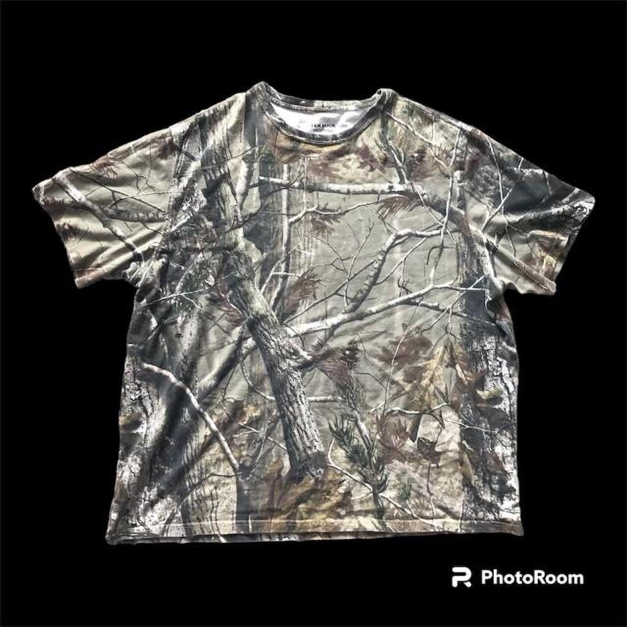 DOPE BAGGY FIT REAL TREE CAMO VINTAGE T... - Depop