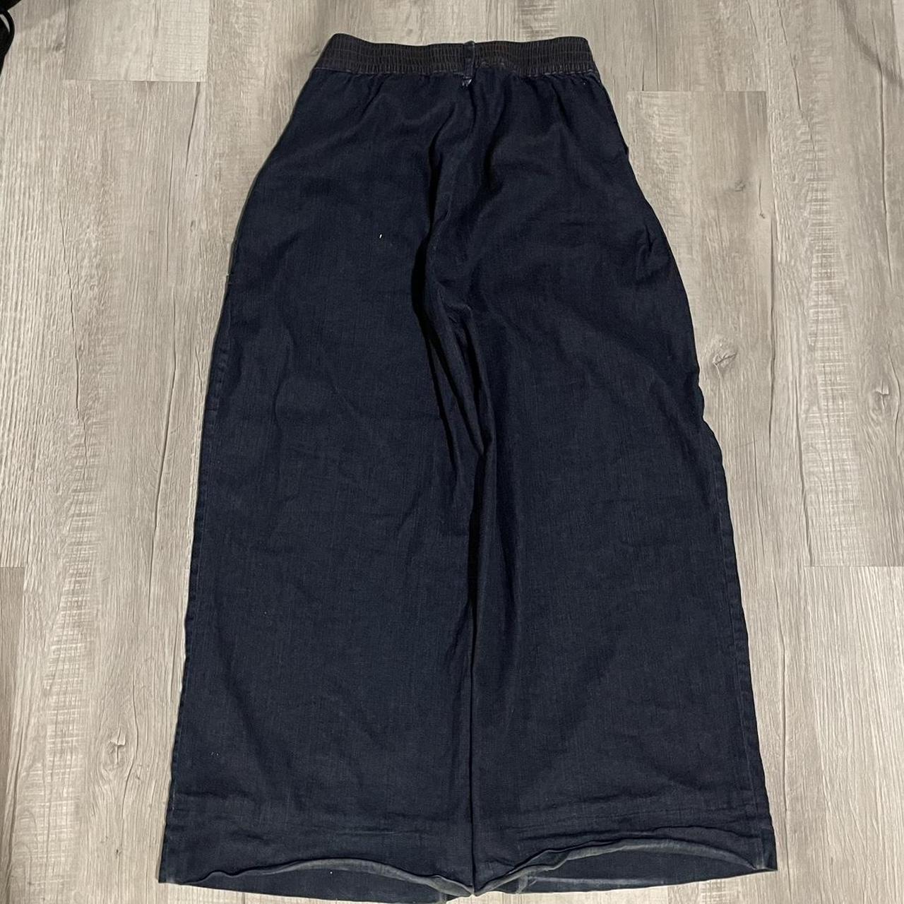 Wide leg jnco type jeans (Waist Size 30-32) Good... - Depop