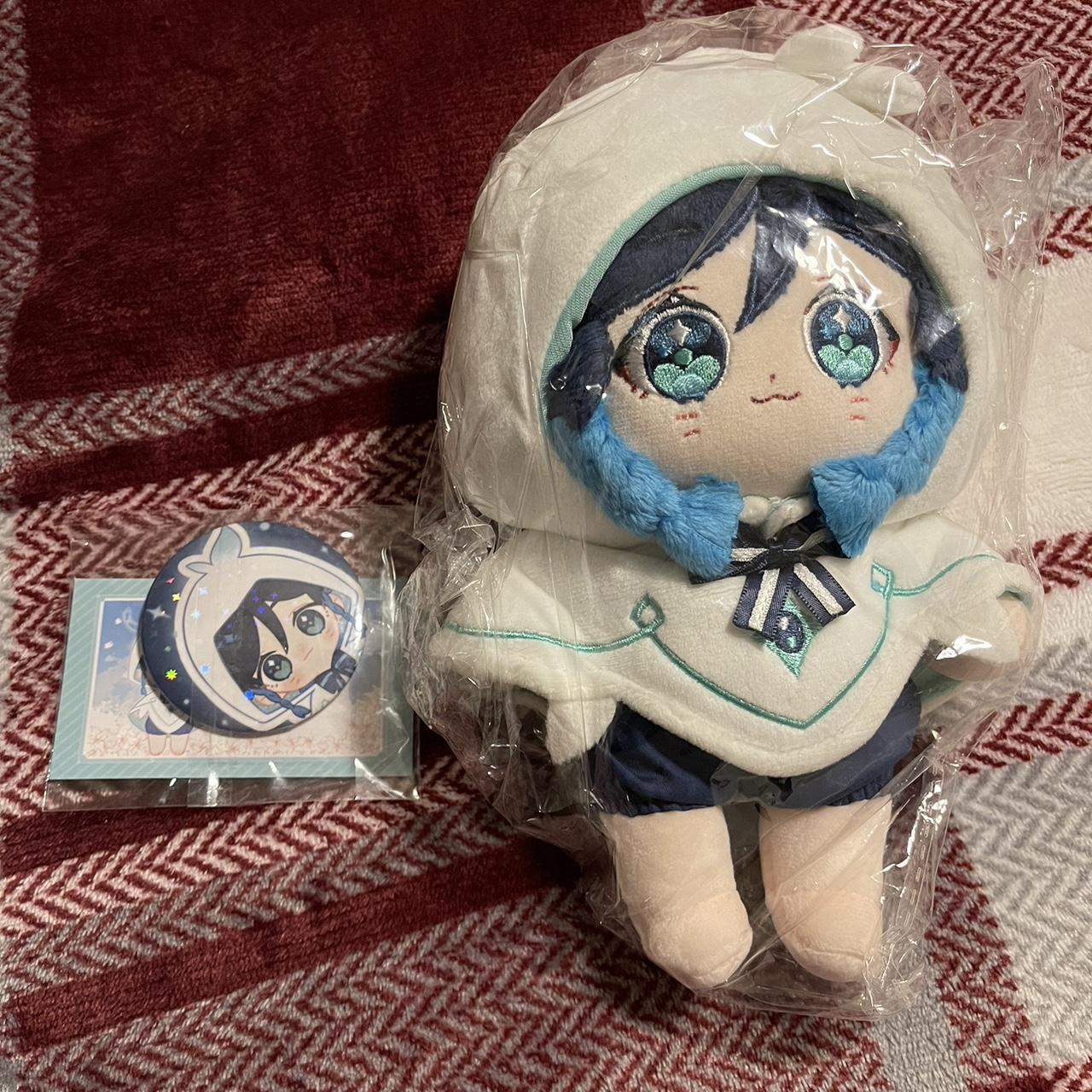 Omodoki venti 20cm genshin impact plushie plush doll... - Depop