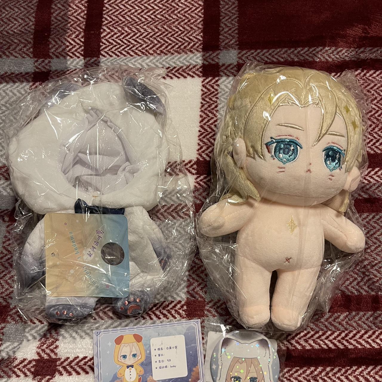 Omodoki albedo 20cm genshin impact plushie plush... - Depop